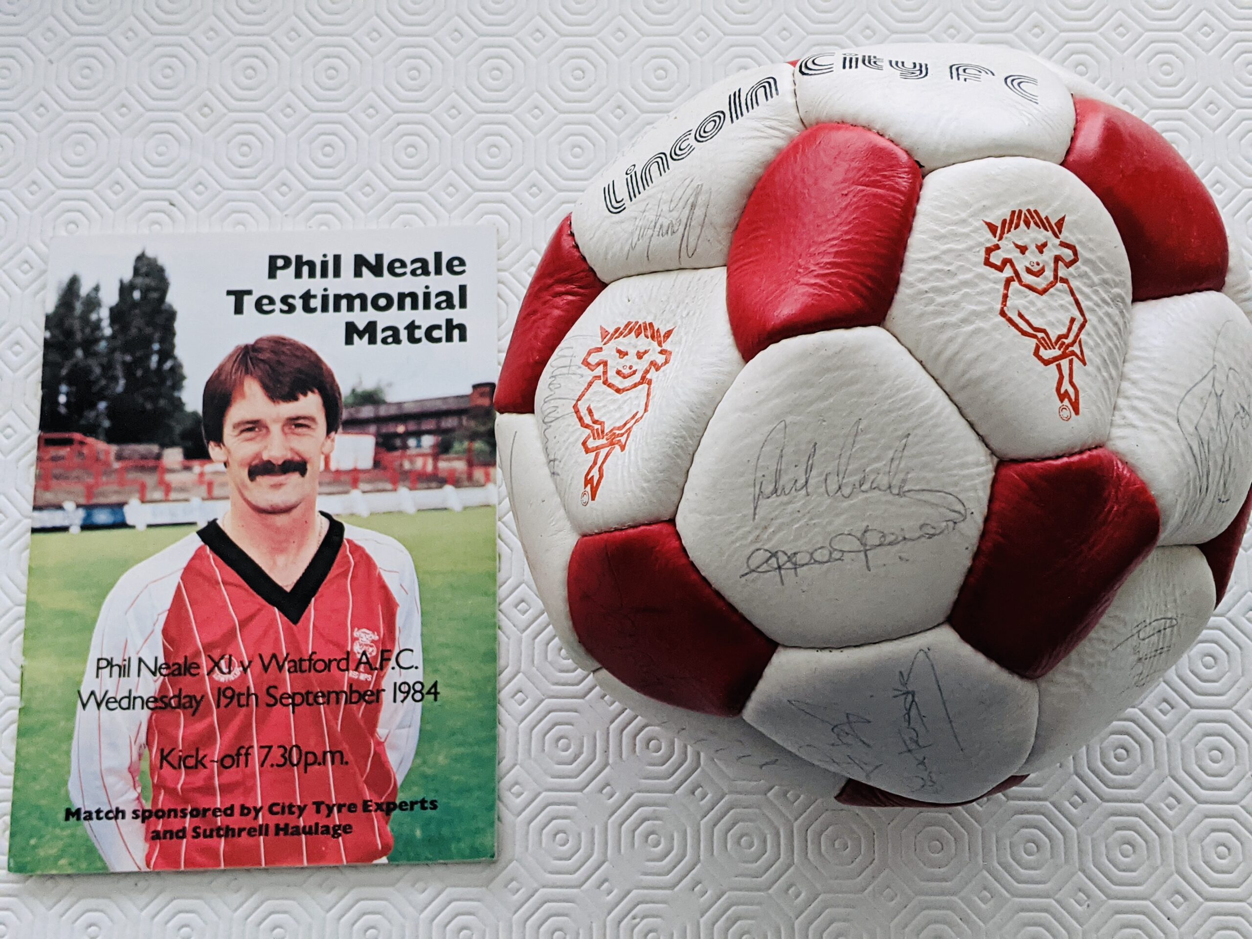 Phil Neale Testimonial Ball and Programme – RICT Museum