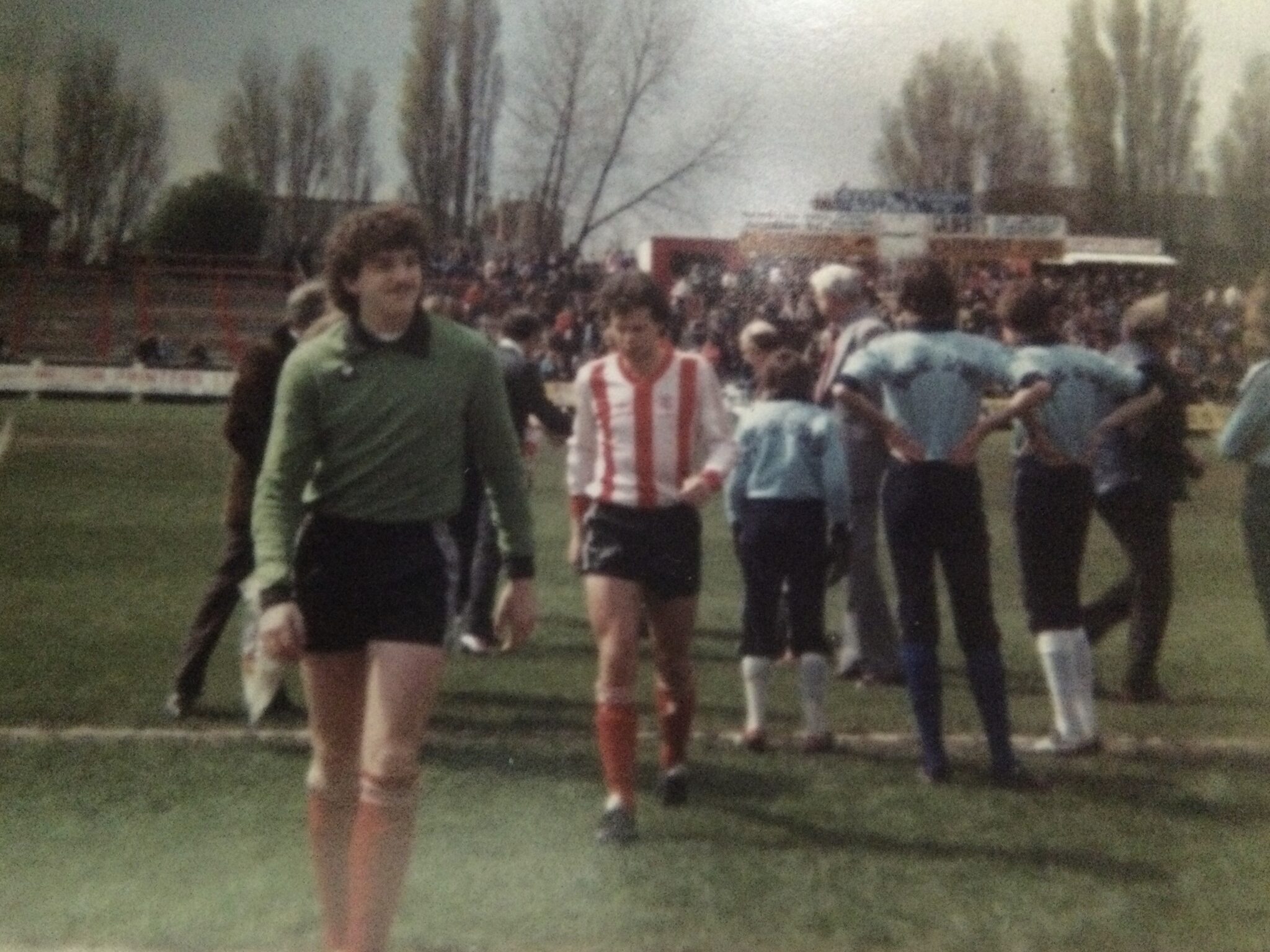Felgate and Peake after Promotion 1980-1