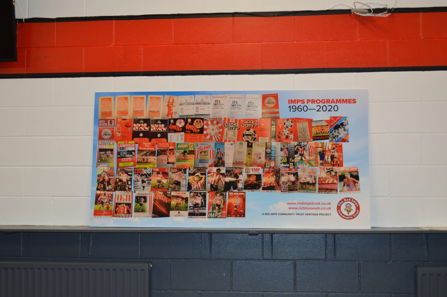 60 Years of Imps Programmes Display
